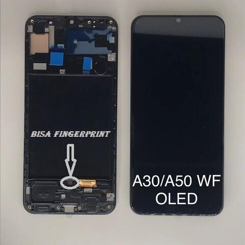 Jual LCD TS + FRAME OLED SAMSUNG A30 / A50 / A50S BLACK SUPER QUALITY ...