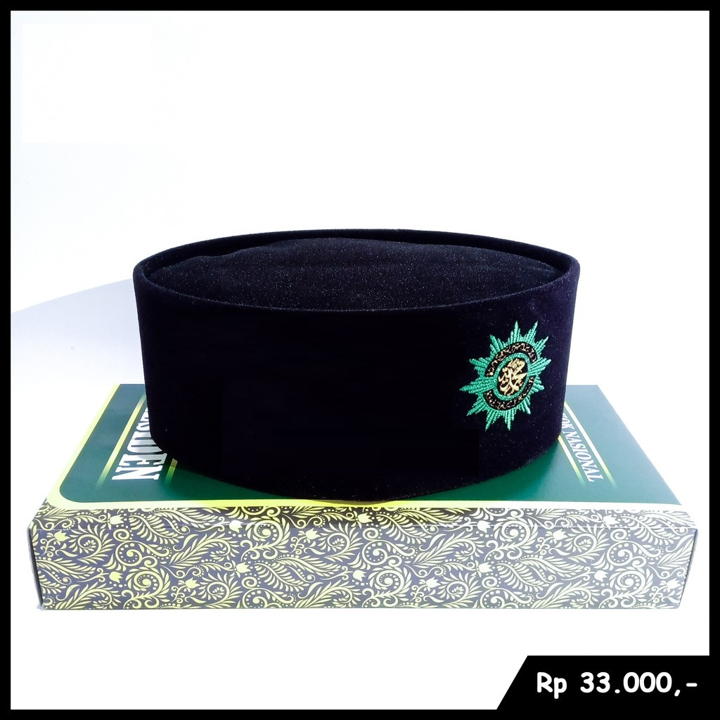 Jual Peci Logo Muhammadiyah / Songkok Nasional Hitam Logo MU Warna ...