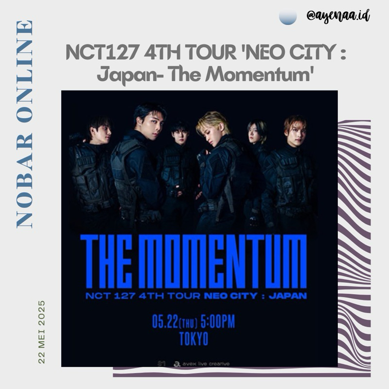 Jual SHARING NOBAR ONLINE NCT 127 4TH TOUR NEO CITY JAPAN THE MOMENTUM ...