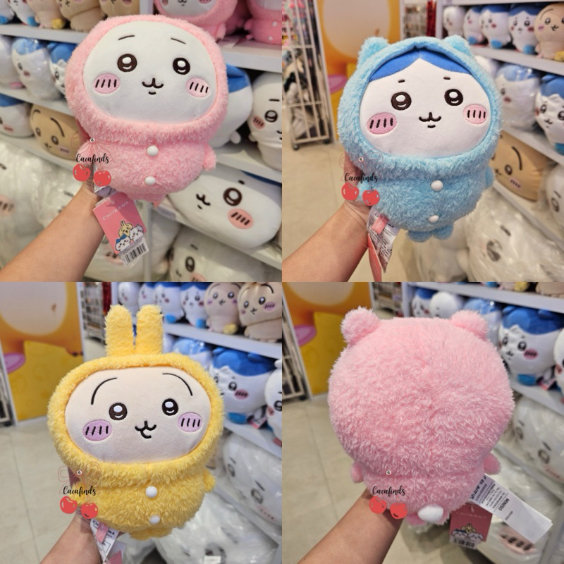 Jual MINISO x Chiikawa‼️Boneka / Plush Chiikawa 20cm (8in) with Hoodie ...