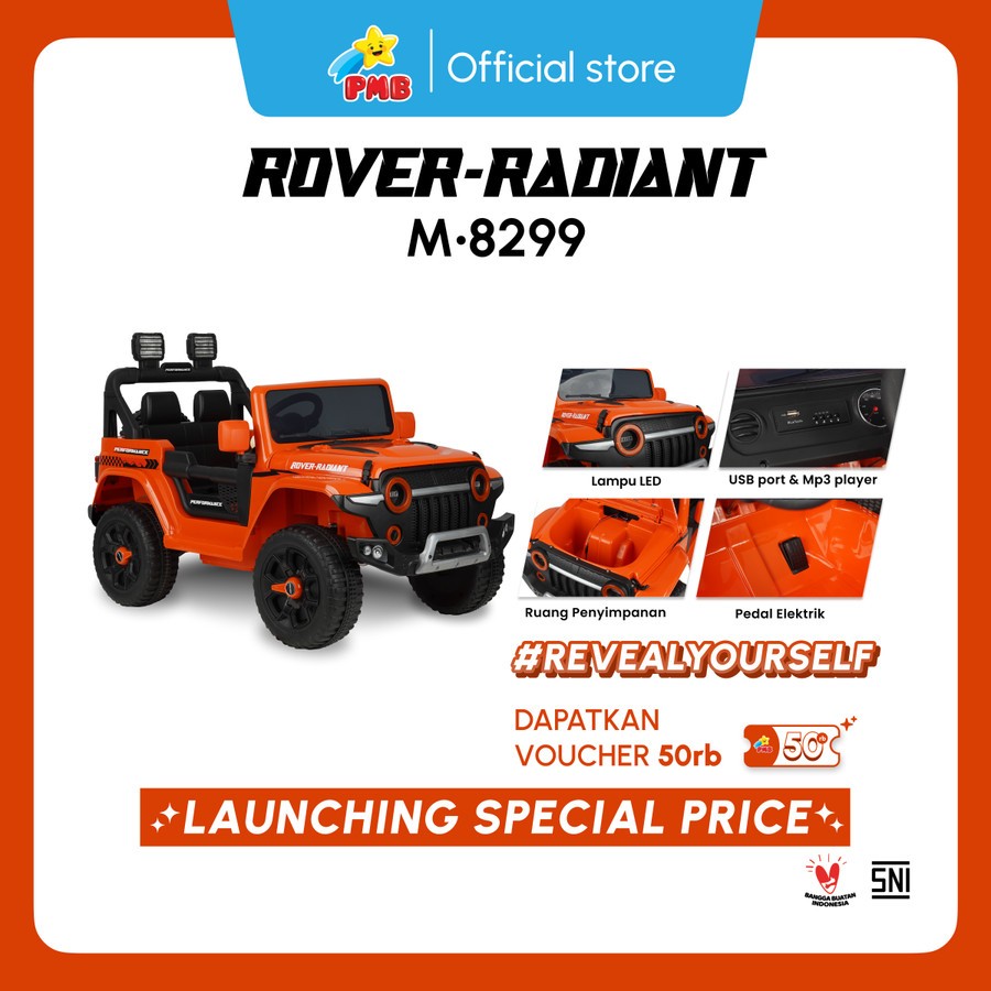Jual MOBIL AKI PMB M8299 ROVER RADIANT | Shopee Indonesia