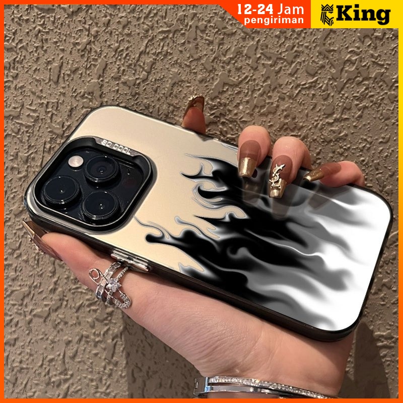Jual Api hitam Rasa lanjutan pembakaran case iPhone seri Kompatibel ...