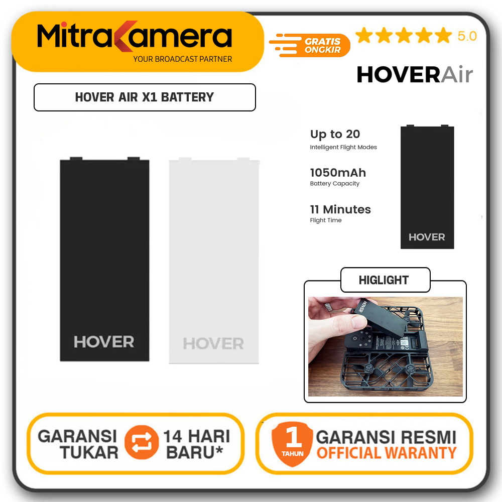 Jual HoverAir Hover Air X1 Battery Drone Camera for X-1 | Shopee Indonesia