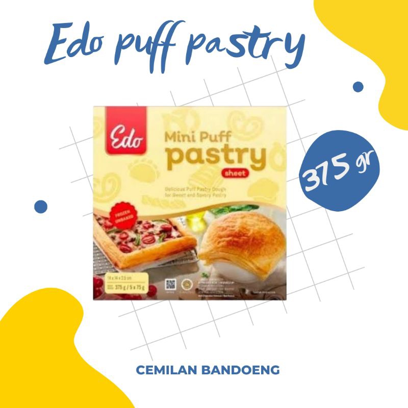 Jual Edo puff pastry 375 gr | Shopee Indonesia