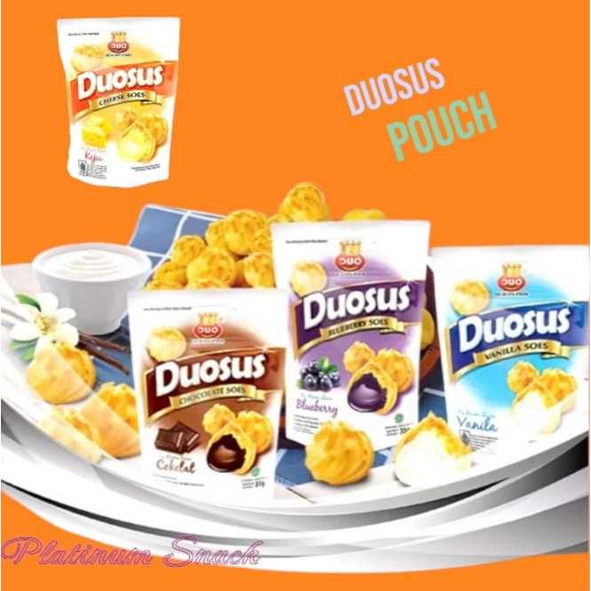 Jual Duosus | Chocolate Soes | Blueberry Soes | Shopee Indonesia