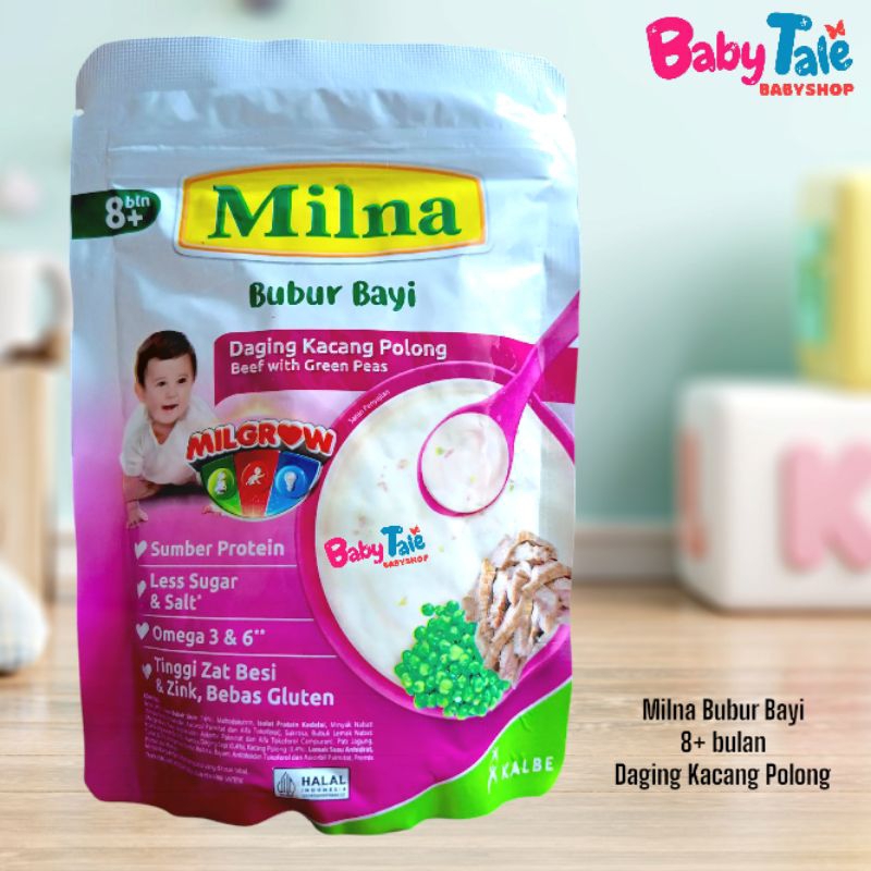 Jual Milna Bubur Bayi 8-12 bulan | 100gr 120gr | Shopee Indonesia