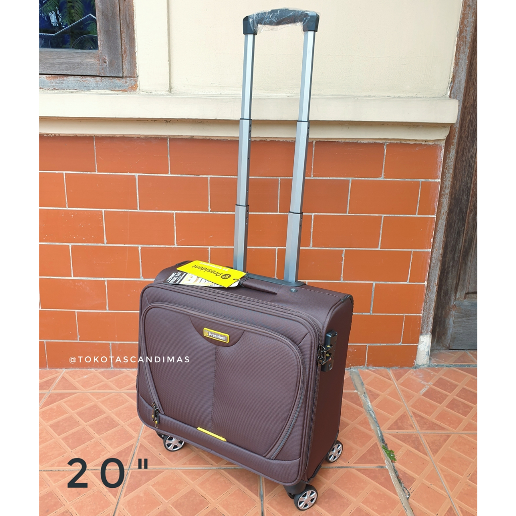 Jual Koper President 1023 Cabin Size 20 Inch Tas Koper Laptop | Shopee ...