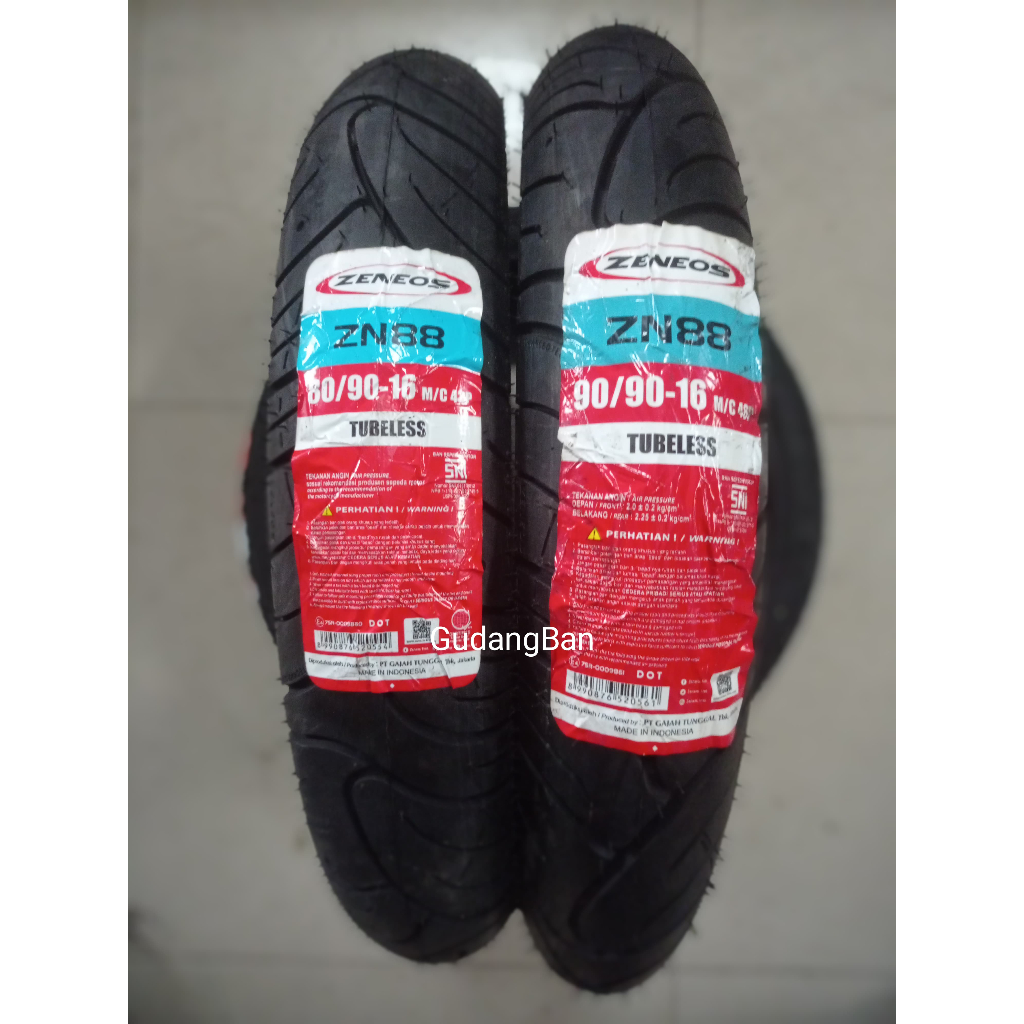 Jual ( RING 16 ) ZN88 ZENEOS Ban Nouvo Hayate Skywave (CEK VARIAN 70 80 ...