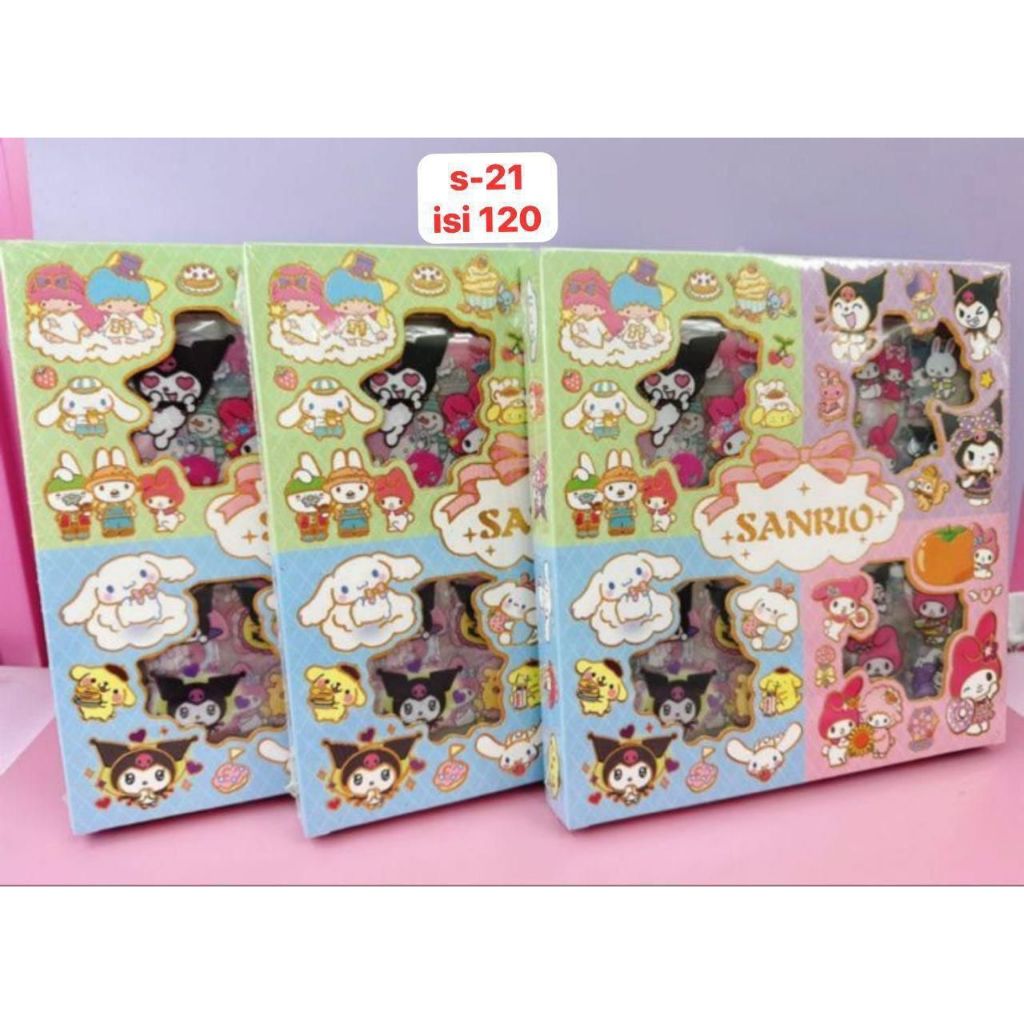 Jual Aneka Sticker Box Viral Sticker Momo Anne Rainbow / Sticker Sanrio ...