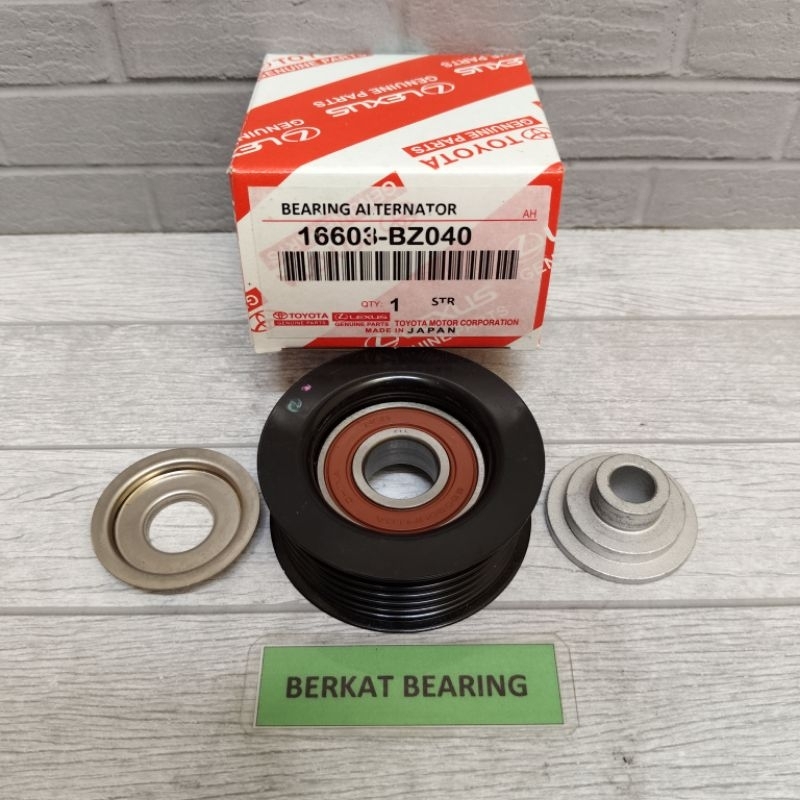 Jual BEARING PULLY PULLEY TENSIONER ALL NEW AVANZA RUSH NEW 16603-BZ040 ...