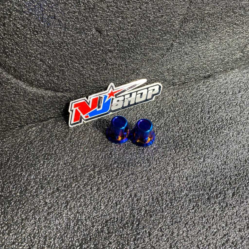 Jual HARGA SATUAN MUR 14 TOPI GEAR BLUE DRAT14 M10 STAINLESS ORIGINAL ...