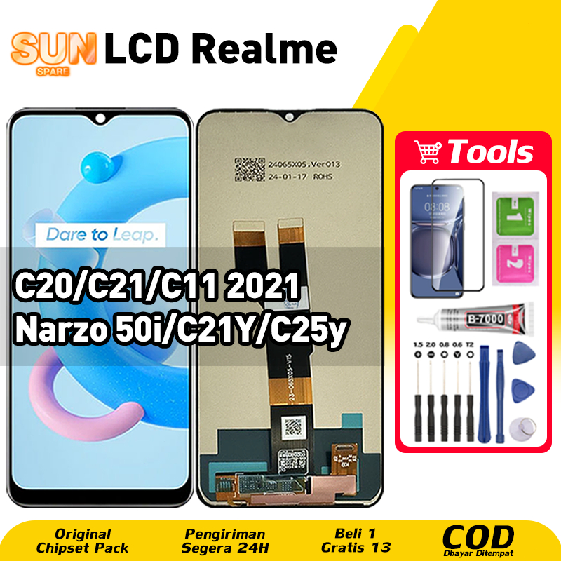 Jual 【ORIGINAL】LCD FOR Realme C11 2021 / Realme C20 / Realme C21 / Realme Narzo 50i / Realme ...