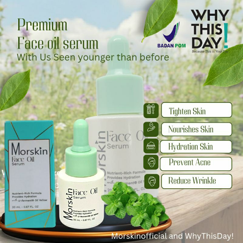 Jual WHYTHISDAY! Morskin Face oil serum 20 ml / Luxurious facial oil / pelembap wajah / premium ...