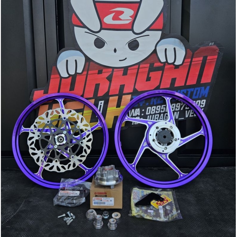 Jual velg whelset power badboy model ak55 enkei supermoto cbr ninja crf ...
