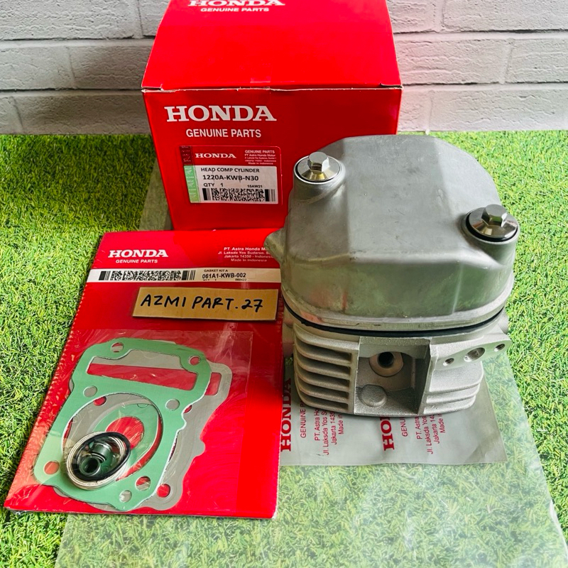 Jual Blok Head/Cylinder Head Assy KWB Honda Revo abs/Revo fit karbu ...
