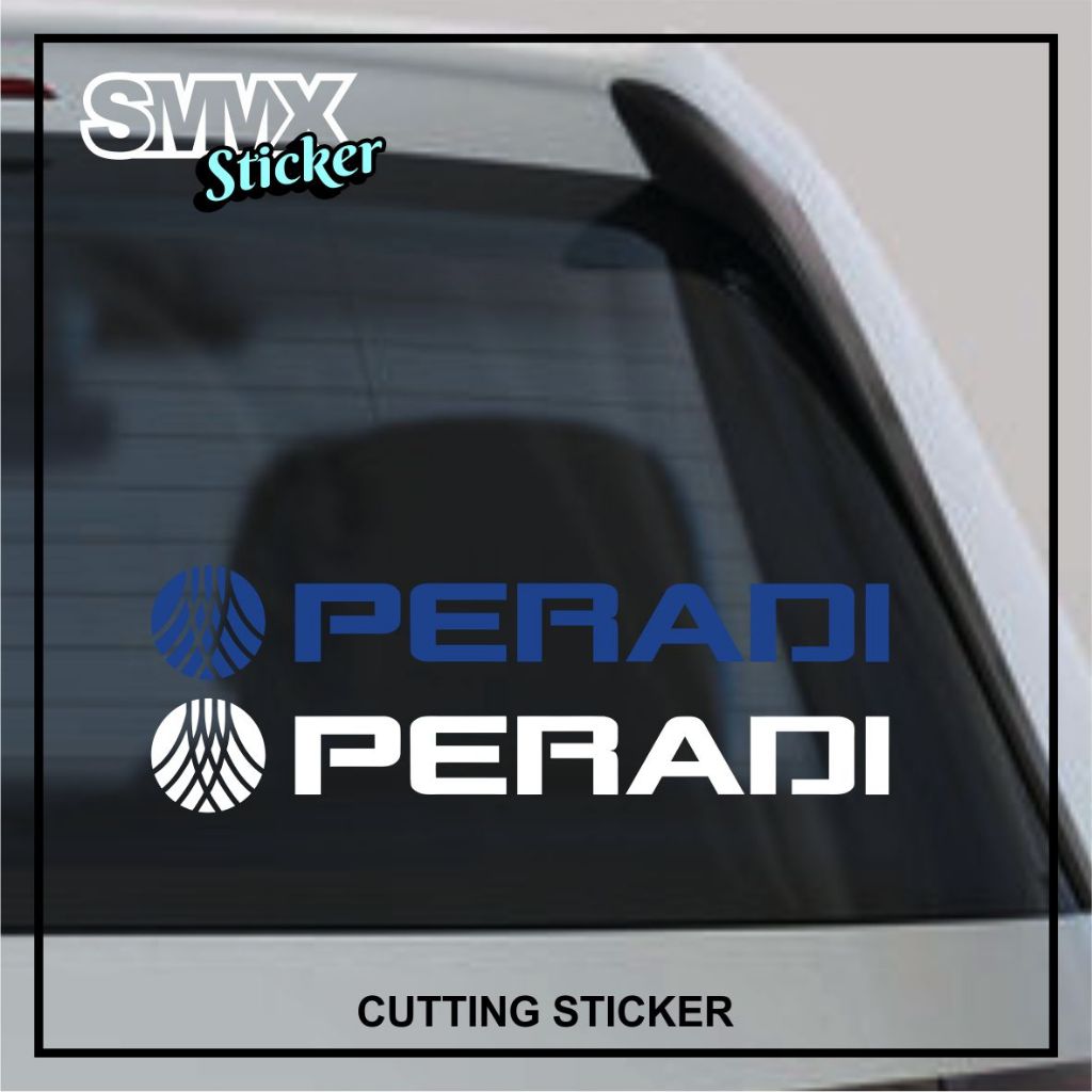 Jual Cutting Sticker Stiker Logo PERADI Perhimpunan Advokat Indonesia ...