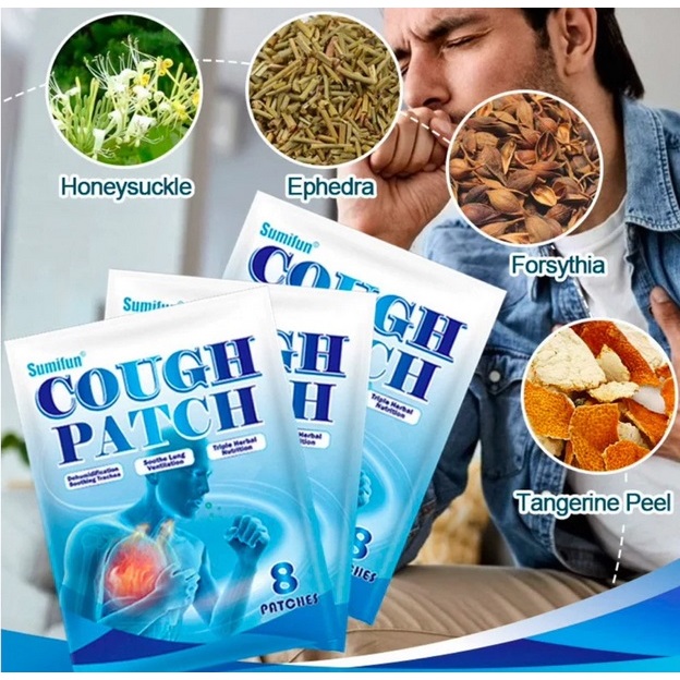 Jual Cough Patch PENANG ORIGINAL Koyo Plaster Plester Batuk Isi 8pcs ...