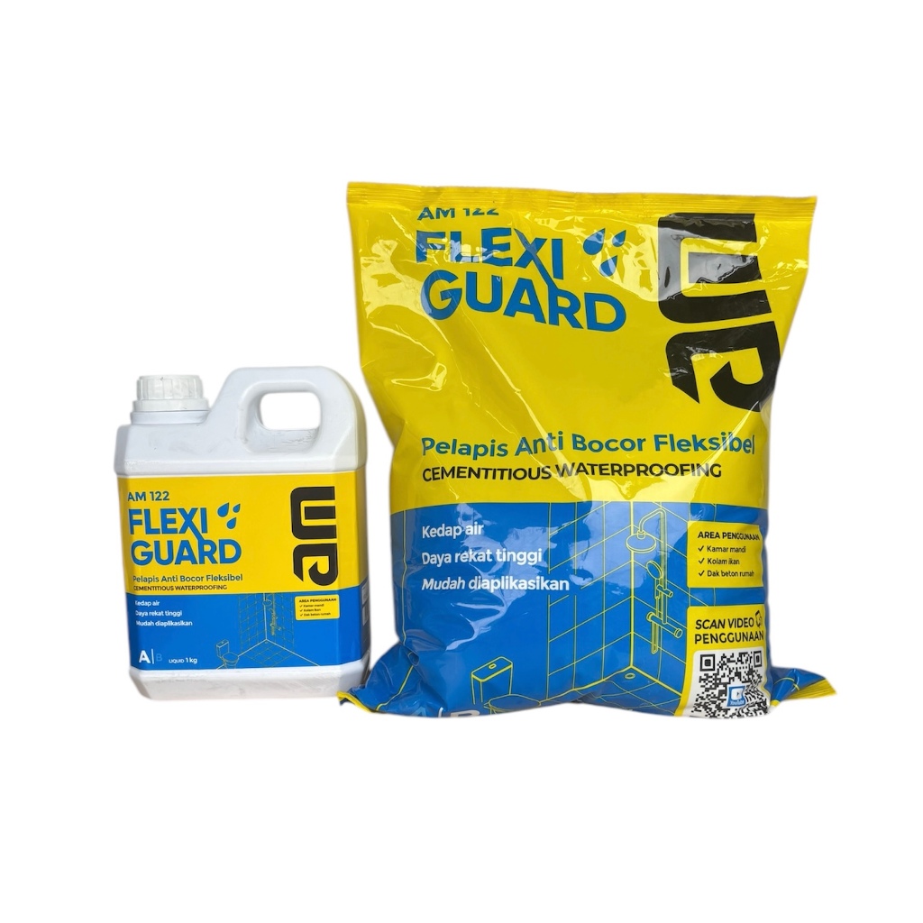 Jual Pelapis Anti Bocor AM 122 Waterproofing Kemasan 5kg Set | Shopee ...