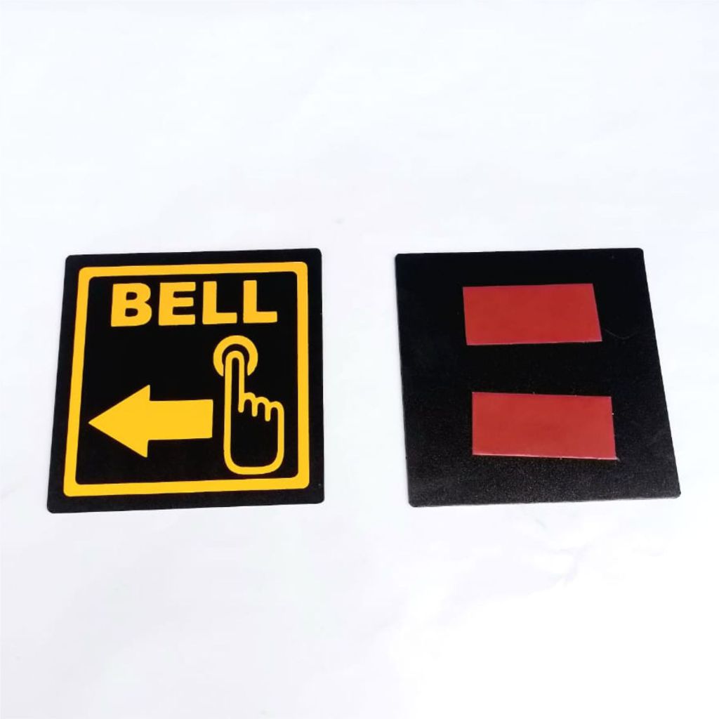 Jual Sign Akrilik Tanda Pencet Bell Rumah Toko Warung | Shopee Indonesia