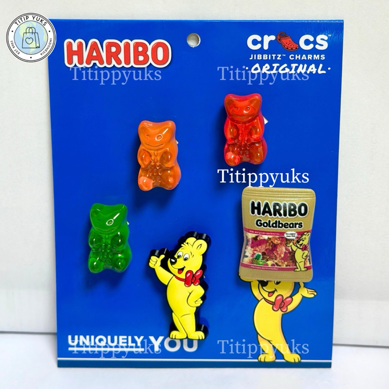 Jual Crocs Haribo 5 Pack Jibbitz Gummy Bear | Shopee Indonesia