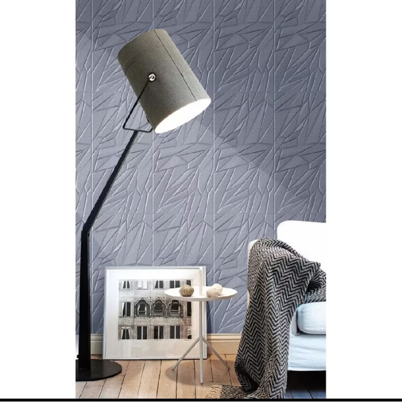 Jual Wallpaper Foam Dinding Plafon Abu 70x70cm tebal 5mm | Shopee Indonesia