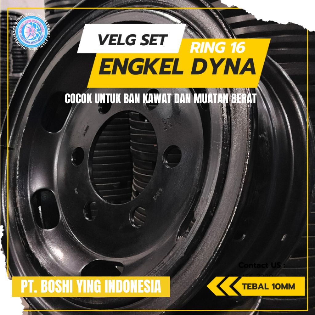 Jual VELG ENGKEL DYNA RING 16 LUBANG 6 TEBAL 10MM LUBANG ANGIN STANDAR ...