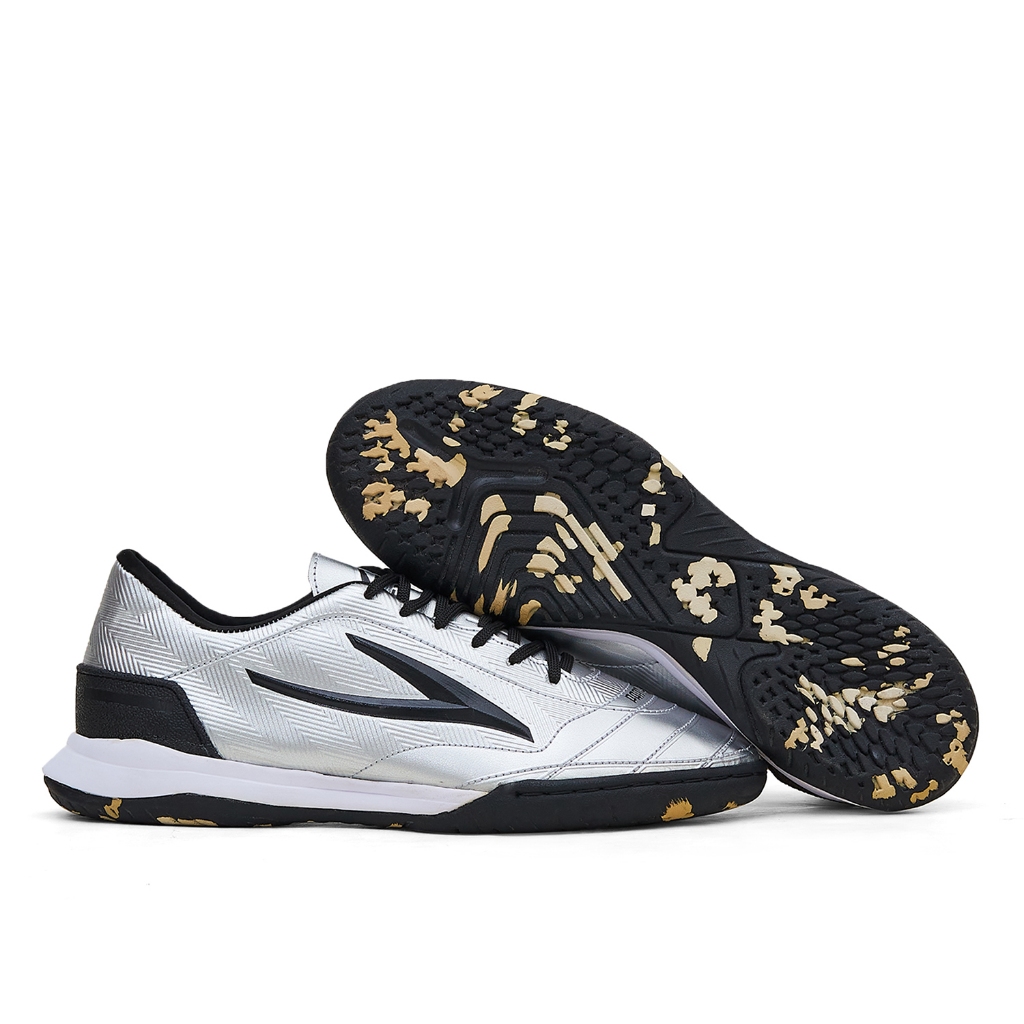 Jual Zevma Sepatu Futsal Panthera Pro - 2 Silver Black IC | Shopee ...