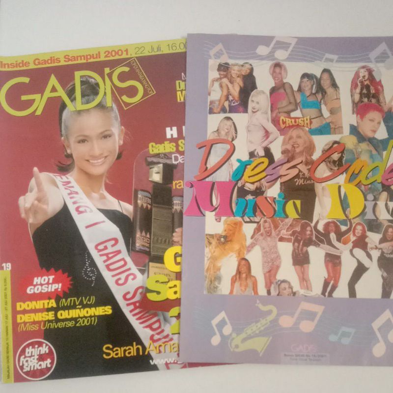 Jual Majalah Gadis Tahun 2001 Cover Kemenangan Sarah Amanda Soetardjo | Shopee Indonesia