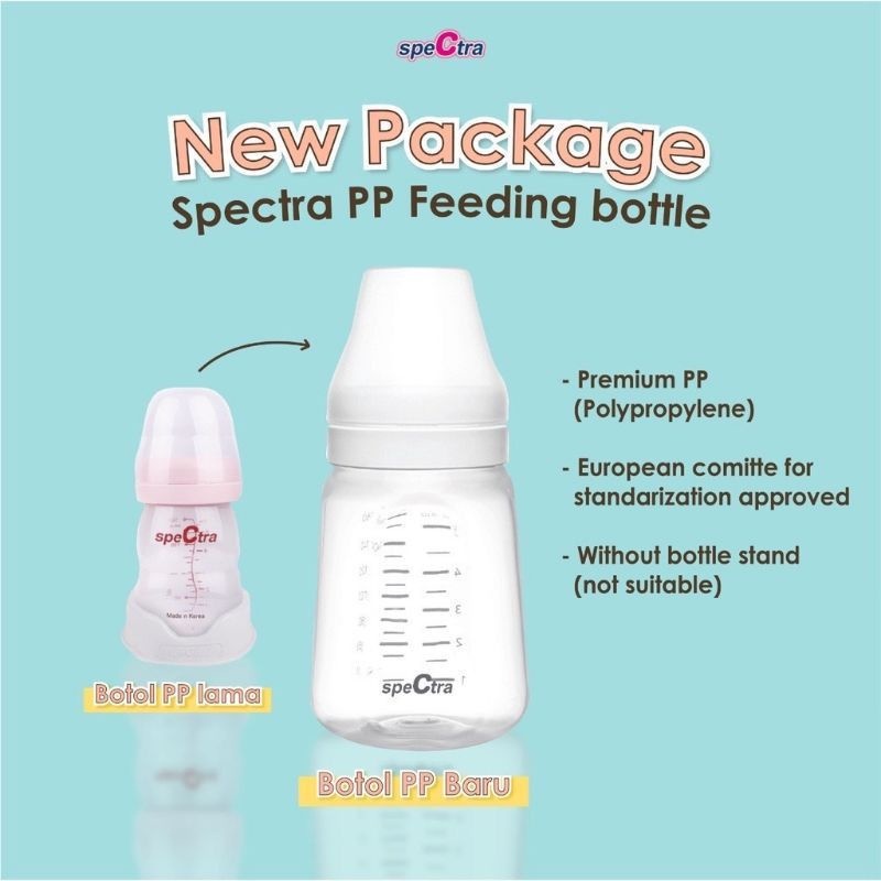 Jual Spectra Botol - Baby Bottle PP Storage 160ml WN (Tanpa Dot) | Shopee Indonesia