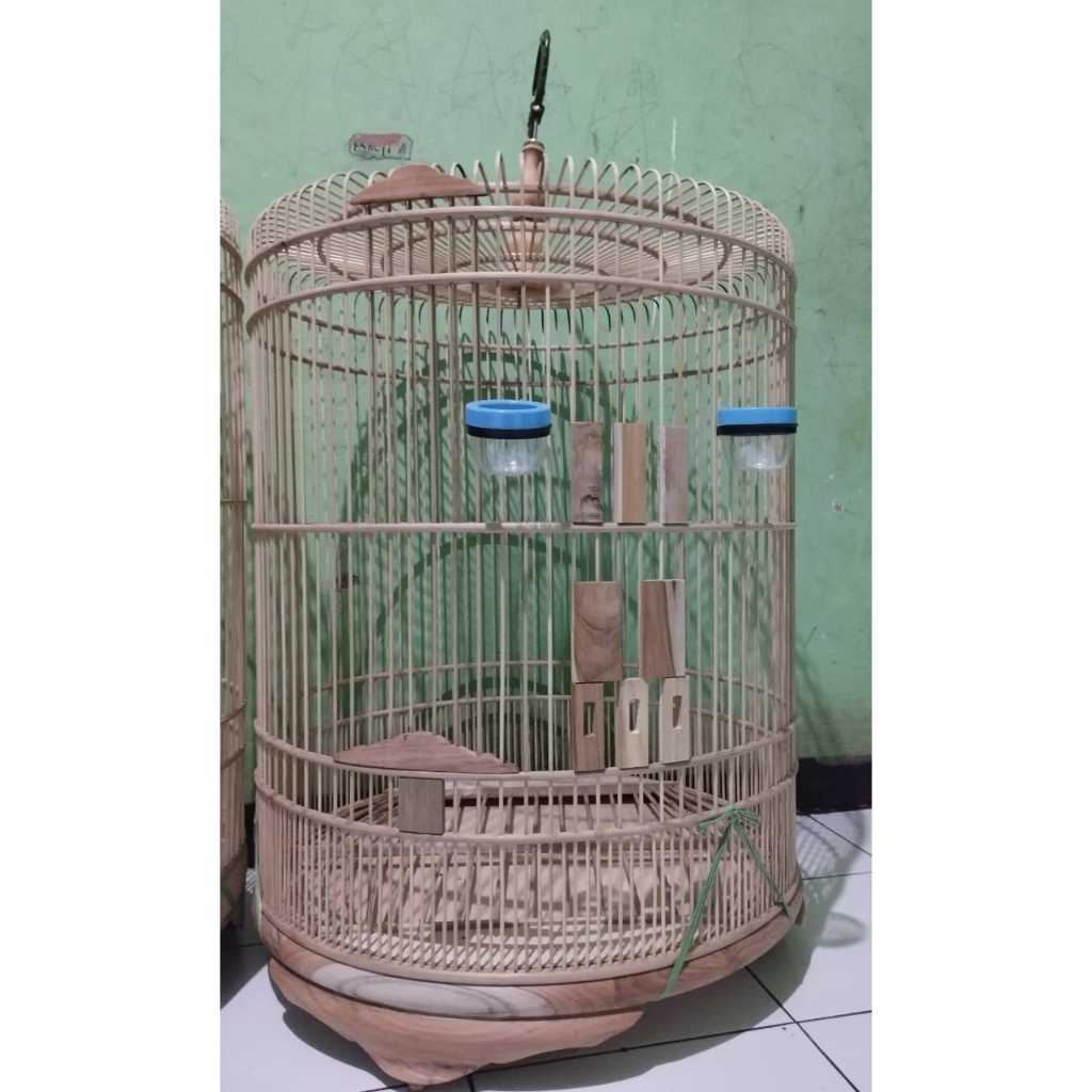 Jual Sangkar Murai Tebok Kayu No2 Fullset | Shopee Indonesia