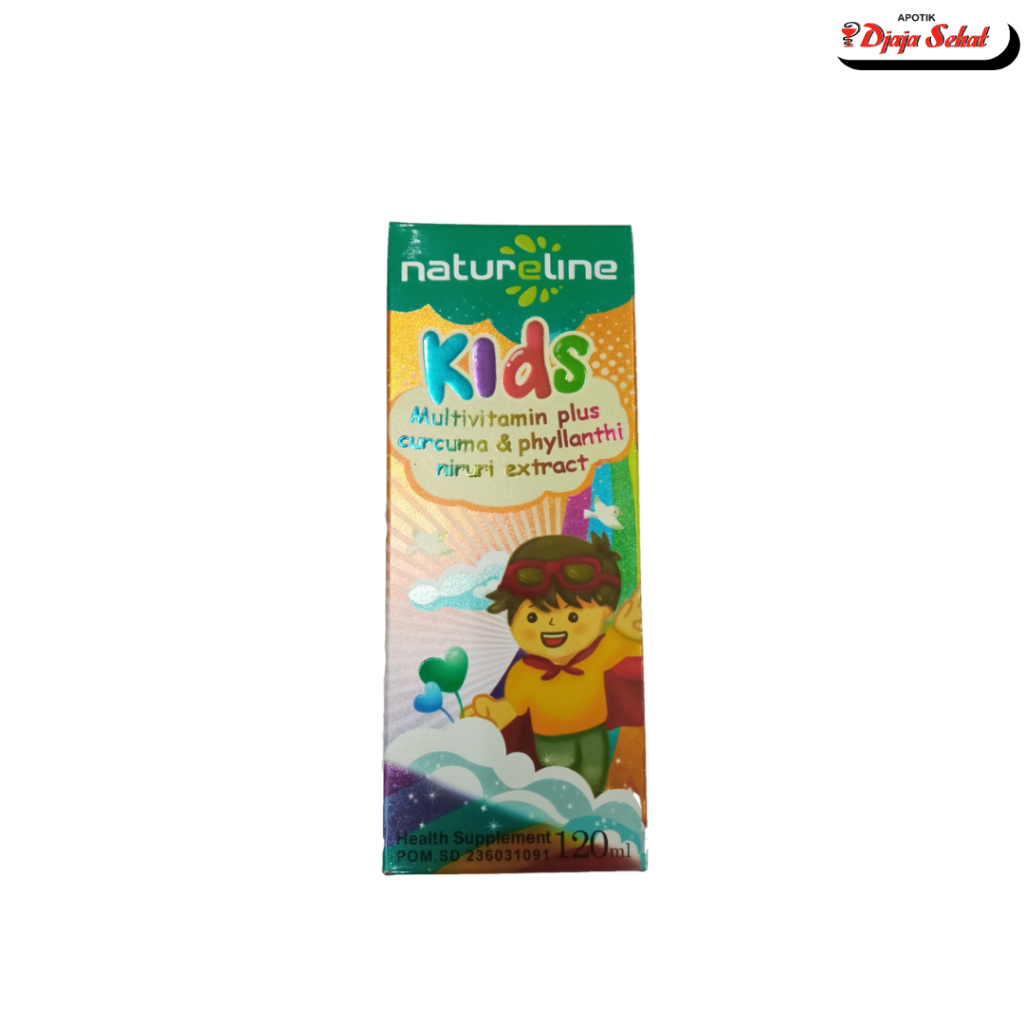 Jual NATURELINE KIDS MULTIVIT SYR 120 ML | Shopee Indonesia