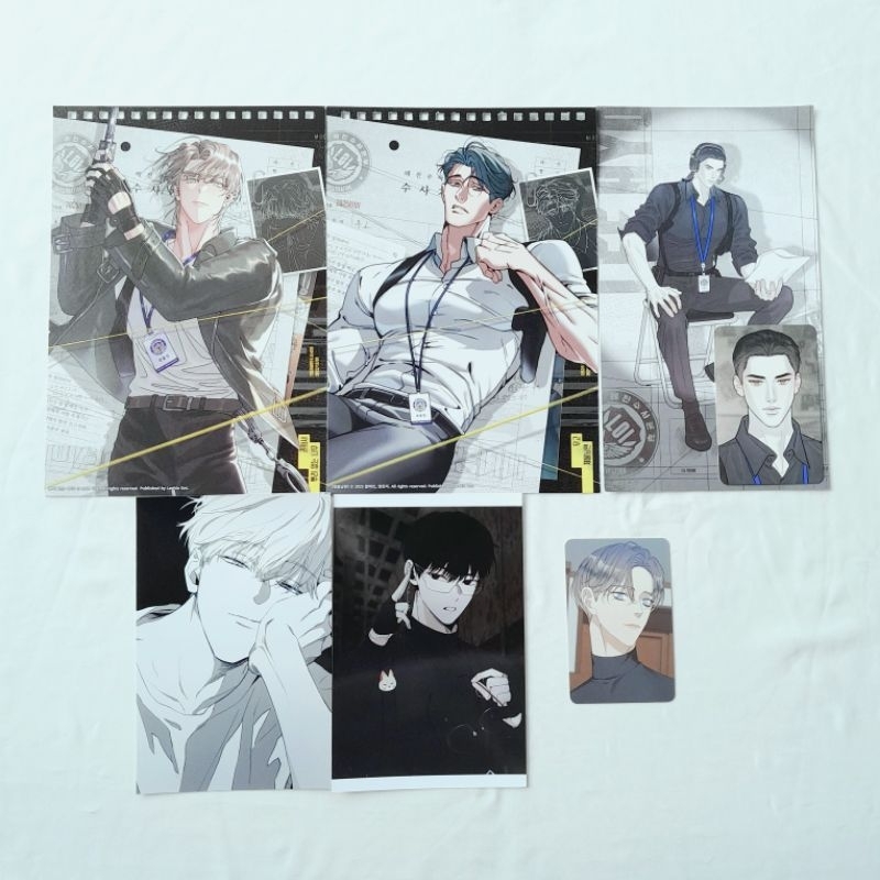 Jual pc photocard postcard potekan kalender pbox manhwa bl lezhin ...