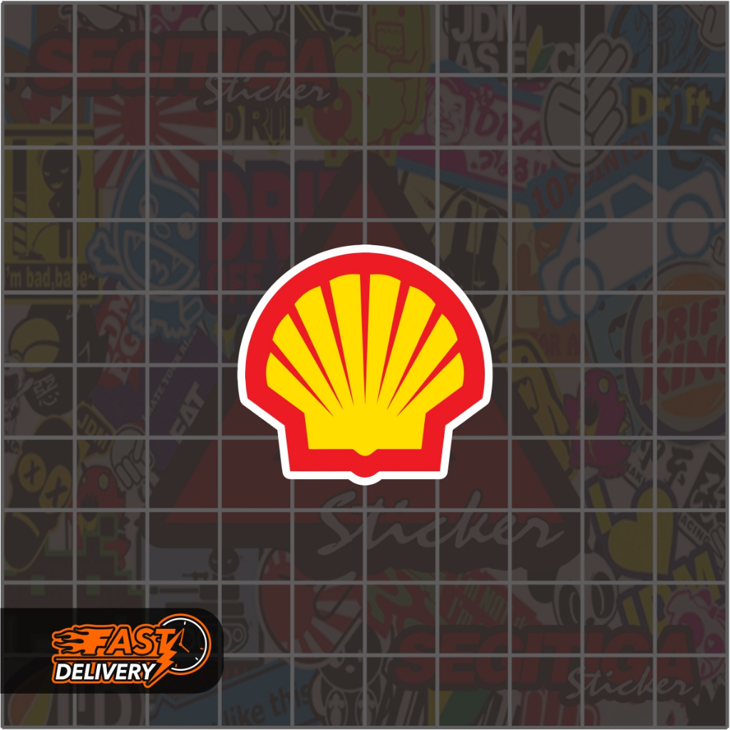 Jual Sticker Logo Shell Ukuran 3.5 x 3.3 Cm | Shopee Indonesia