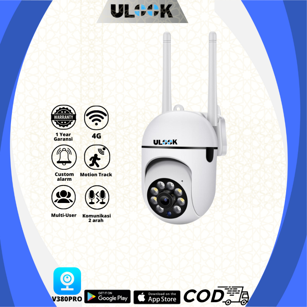 Jual "Diskon Up To 50%" ULOOK KAMERA CCTV 2 ANTENA COD Camera 2 Antena ...