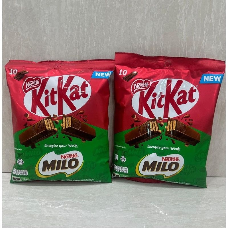 Jual READY KITKAT MILO MALAYSIA ISI 10 PCS | Shopee Indonesia