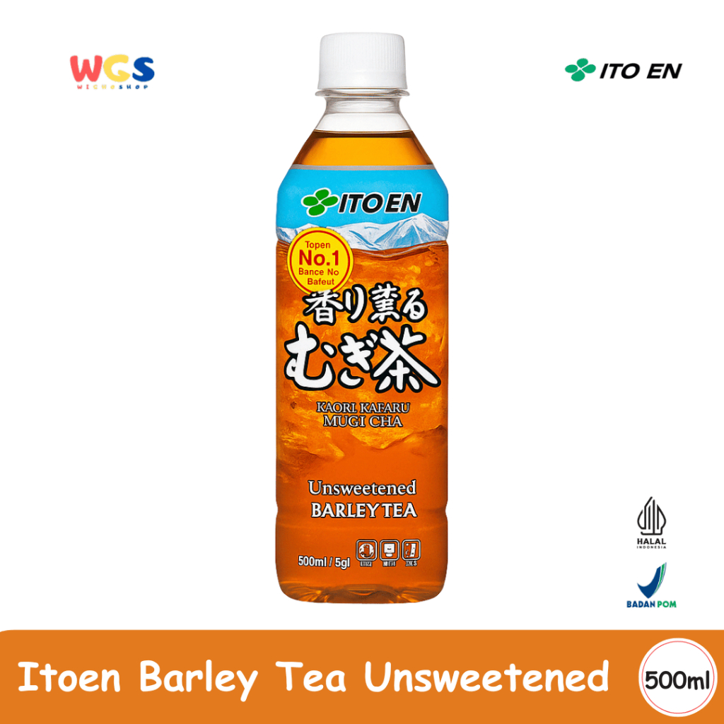 Jual ITO EN Barley Tea Unsweetened 500mL – Mugicha Jepang Tanpa Gula & Tanpa Kafein | Shopee ...