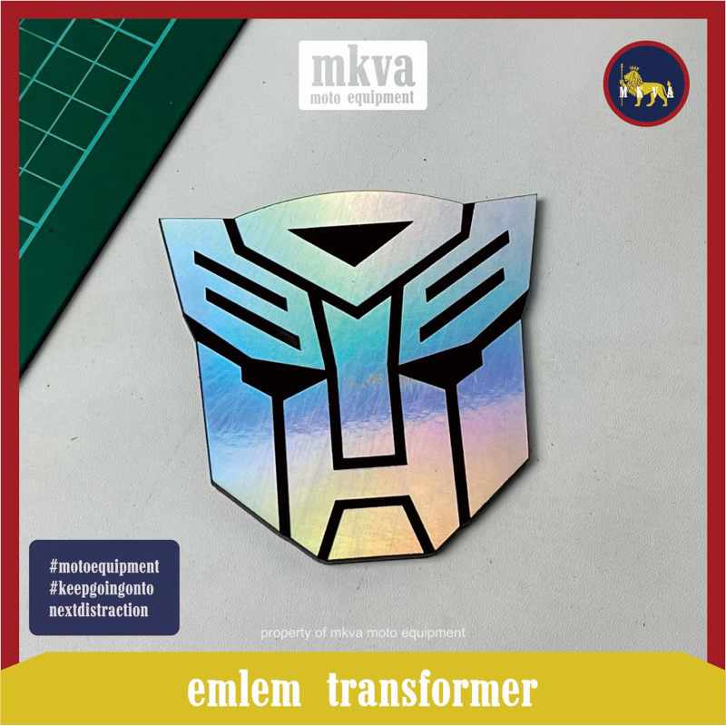 Jual EMBLEM TRASNFORMERS LOGO TRANSFOMERS EMBLEM LOGO 3D TIMBUL EMBLEM ...