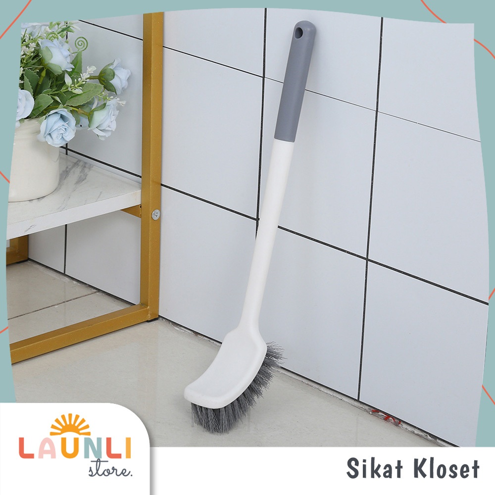 Jual Sikat Kloset WC Wastafel Brush Pembersih Lantai Kamar Mandi Gagang ...