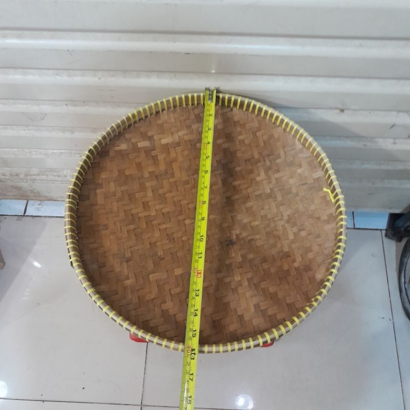 Jual Tampah Bahan Bambu ukuran Diameter 40 cm | Shopee Indonesia