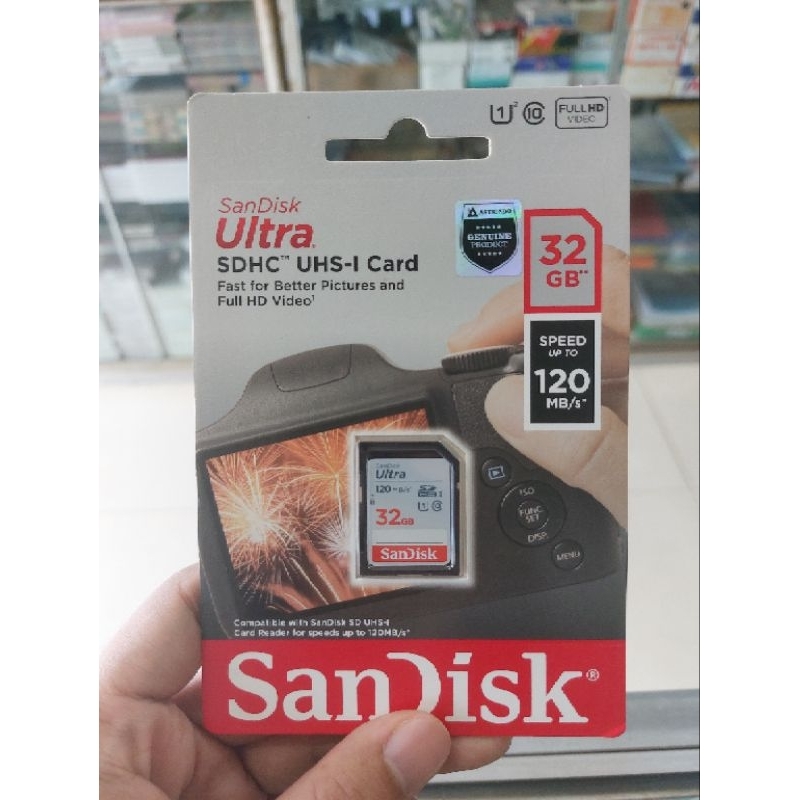 Jual Memory Card Kamera Sandisk Ultra 32GB | Shopee Indonesia