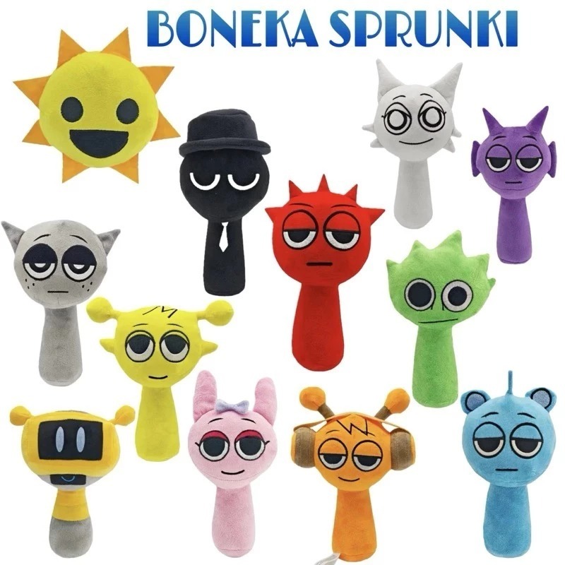 Jual BONEKA SPRUNKI / BONEKA HOROR GAME SPRUNKI 30cm | Shopee Indonesia