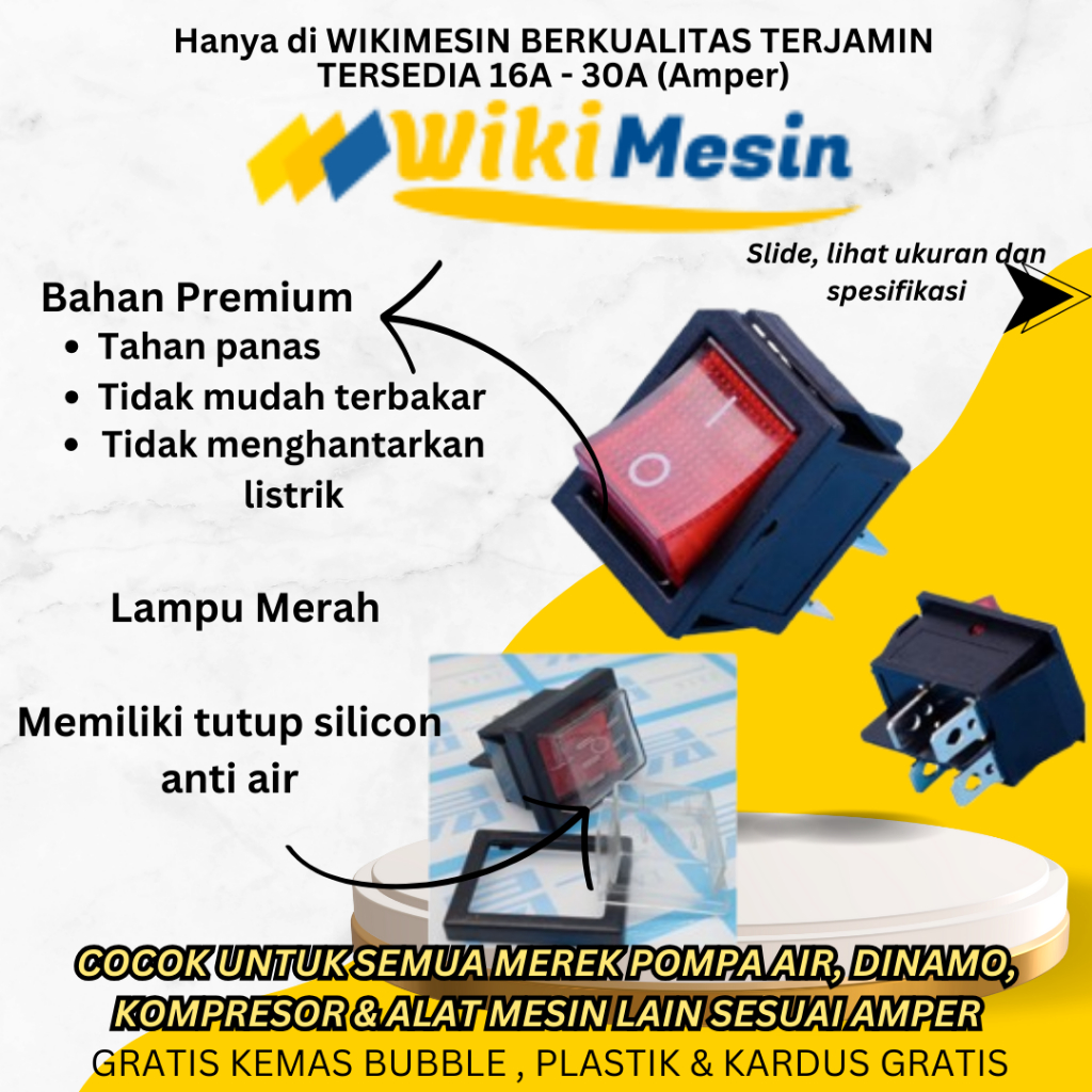 Jual KCD4 Switch Control box Saklar Sibel Satelit c.box tombol on off ...