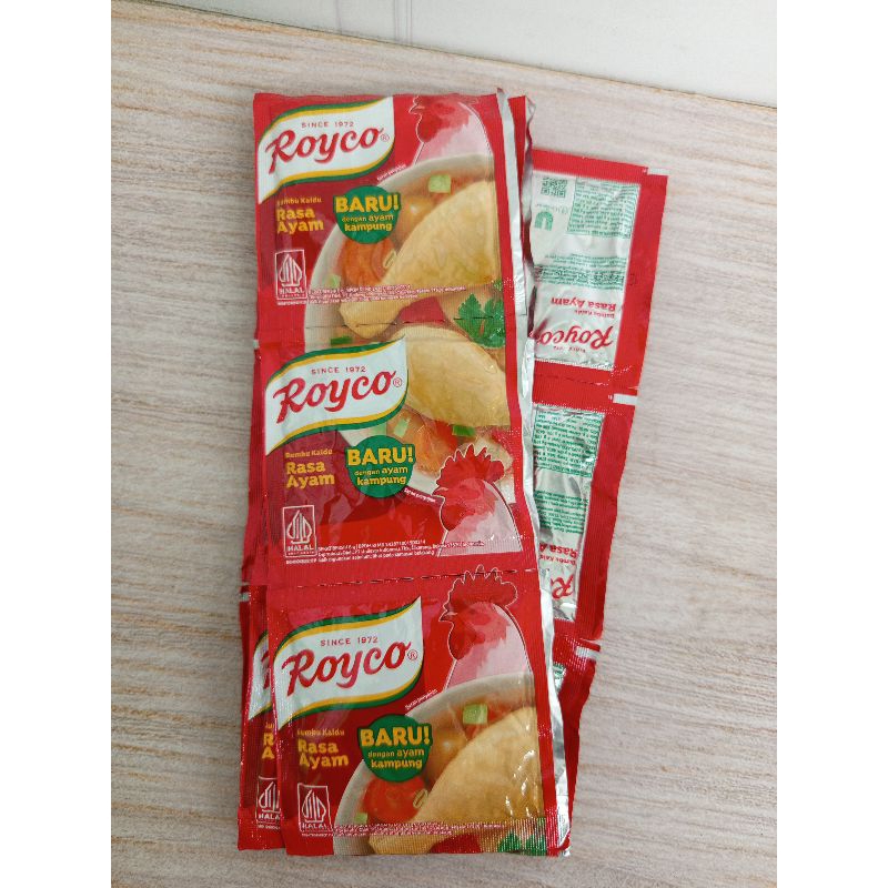 Jual ROYCO AYAM/SAPI 1 RENCENG ISI 12 SACHET | Shopee Indonesia