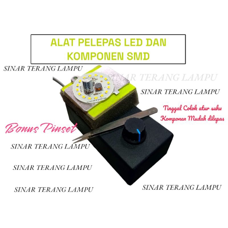 Jual ALAT PELEPAS LED DAN KOMPONEN SMD PEMANAS LED | Shopee Indonesia