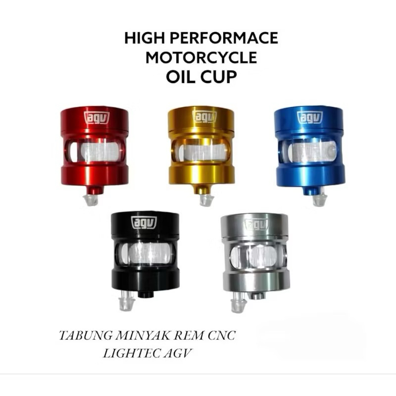 Jual Tabung Minyak Master Rem BiG Lightech OIL Cup agv CNC Universal ...