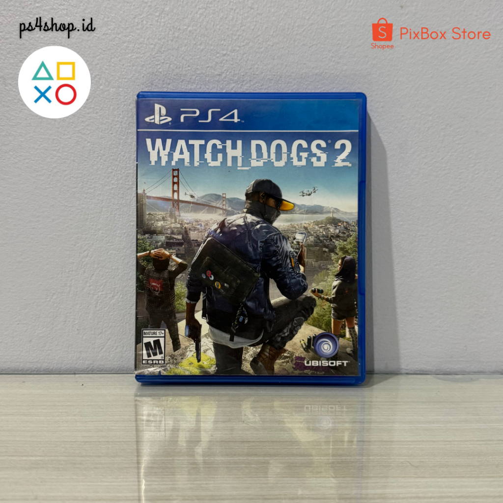 Jual BD KASET WATCH DOGS 2 PS4 BEKAS SECOND MURAH WD 2 GAME HACKER OPEN WORLD AKSI PLAYSTATION ...
