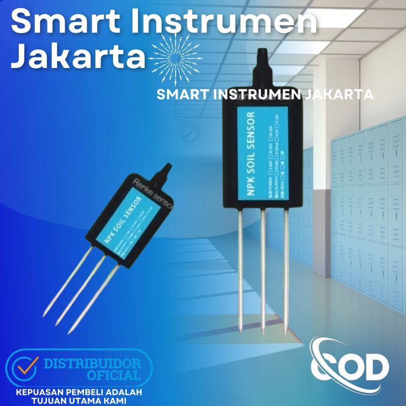 Jual RS485 Soil NPK Sensor nitrogen phosphorus Potassium tester 3 in 1 ...