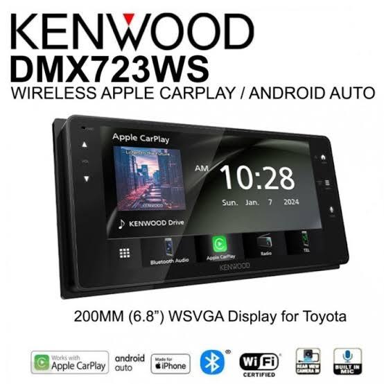 Jual KENWOOD DMX 723WS MONITOR WITH RECEIVER SINGLE DIN | Shopee Indonesia