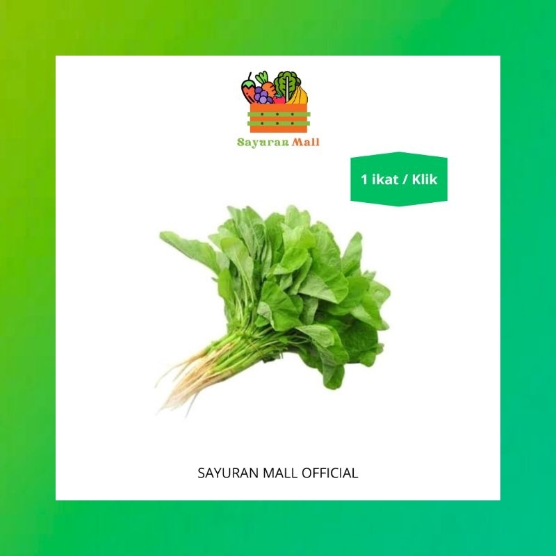 Jual 1 ikat Bayam Hijau | Sayur Online | SAYURANMALL | Shopee Indonesia