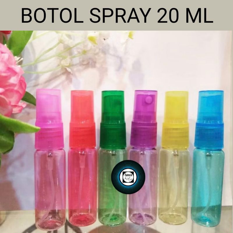 Jual BOTOL 20-30 ML BOTOL SPRAY N 18 WARNA CANTIK /Botol Spray 20-30 ml ...